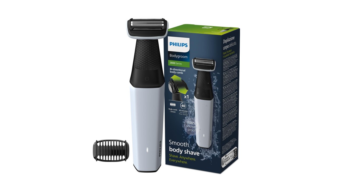 Philips Body Trimmer for Men-Clinically Tested for Sensitive Skin I ...