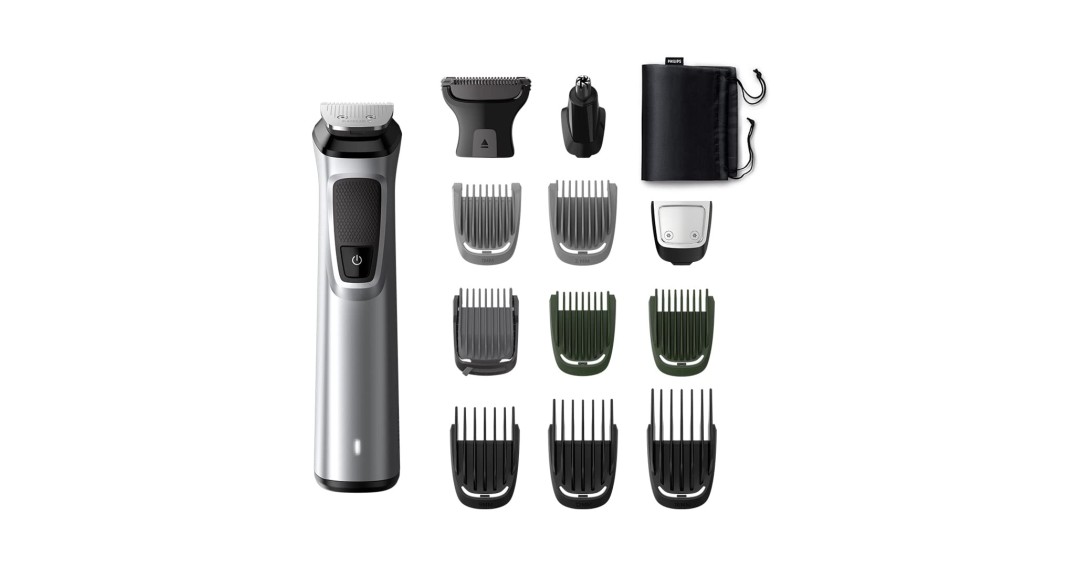 Philips Multi Grooming Kit MG7715/65, 13-in-1 (New Model), Face, Head ...