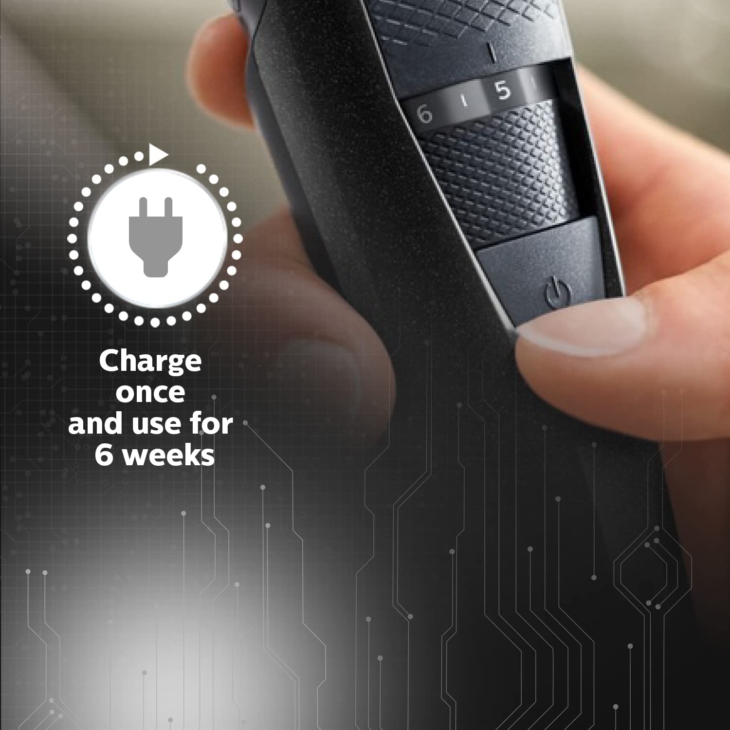 Philips Pro Beard Trimmer and Styler| Titanium blades| 2.5x higher ...