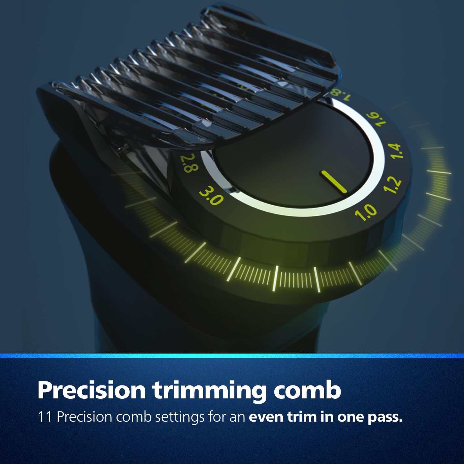 PhilipsIndia's No.1 Men's Trimmer| Pro BeardSense Technology| 15-in-1 ...