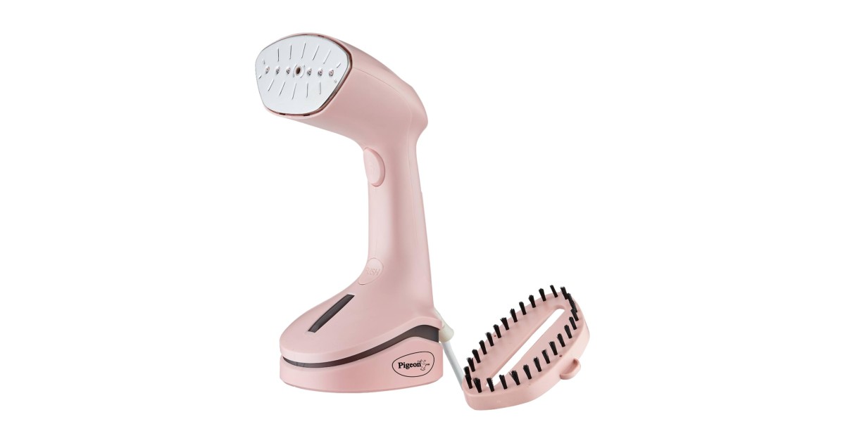 Pigeon by Stovekraft Handheld Garment Steamer |1200 Watt (PINK ...