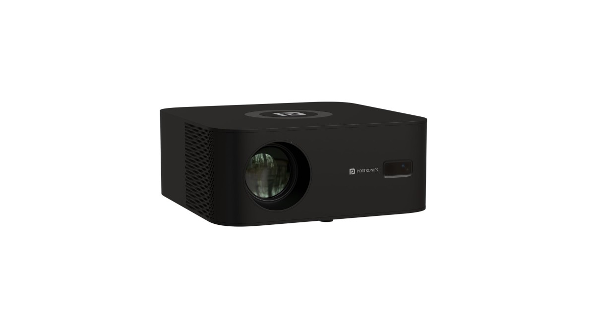 Portronics Beem 510 Smart Projector with 4K Support & 1080p FHD Native ...