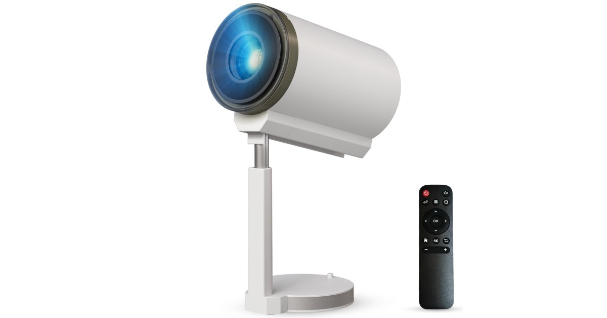 Portronics Beem 520 Smart LED Projector with Built-in Stand, Supports ...