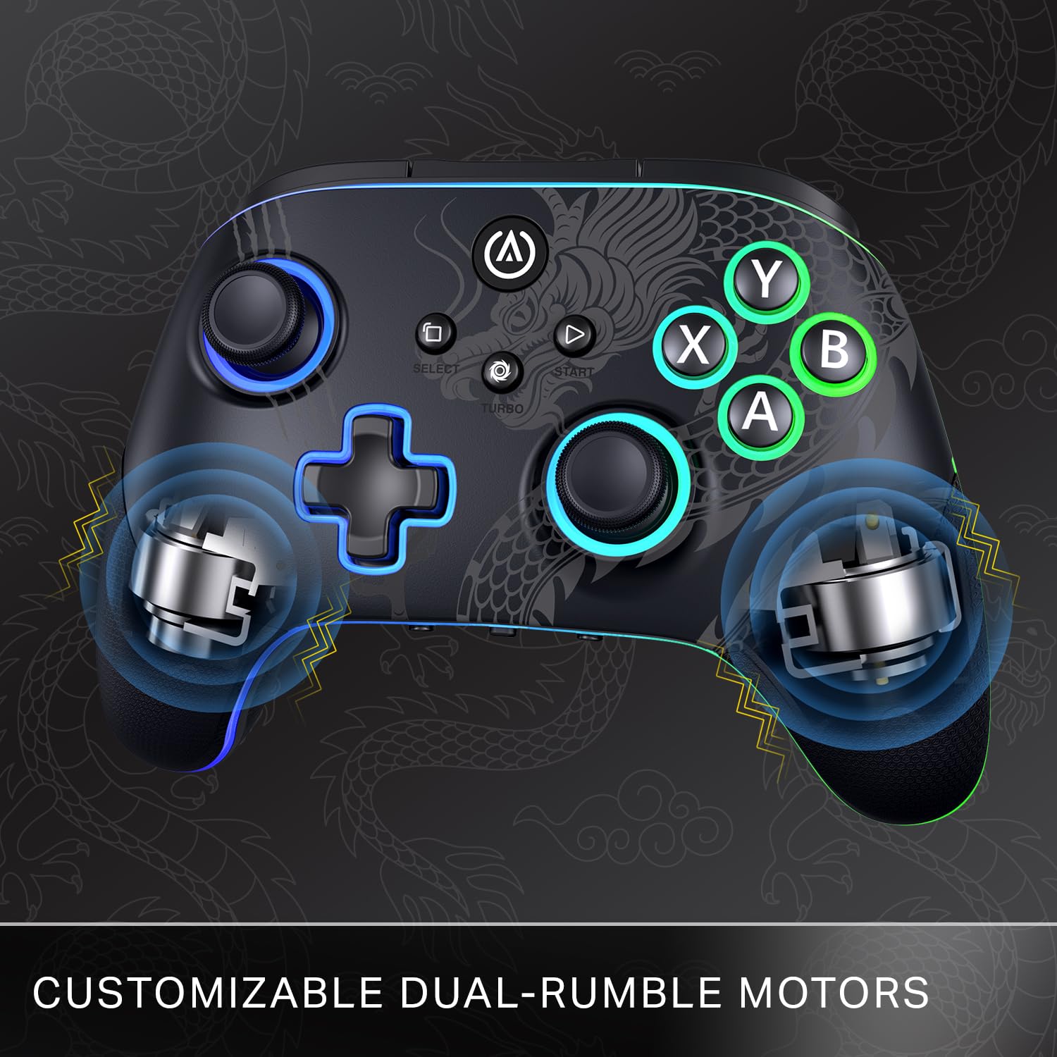 PowerA Battle Dragon™ Wireless Controller for PC and Cloud Gaming ...