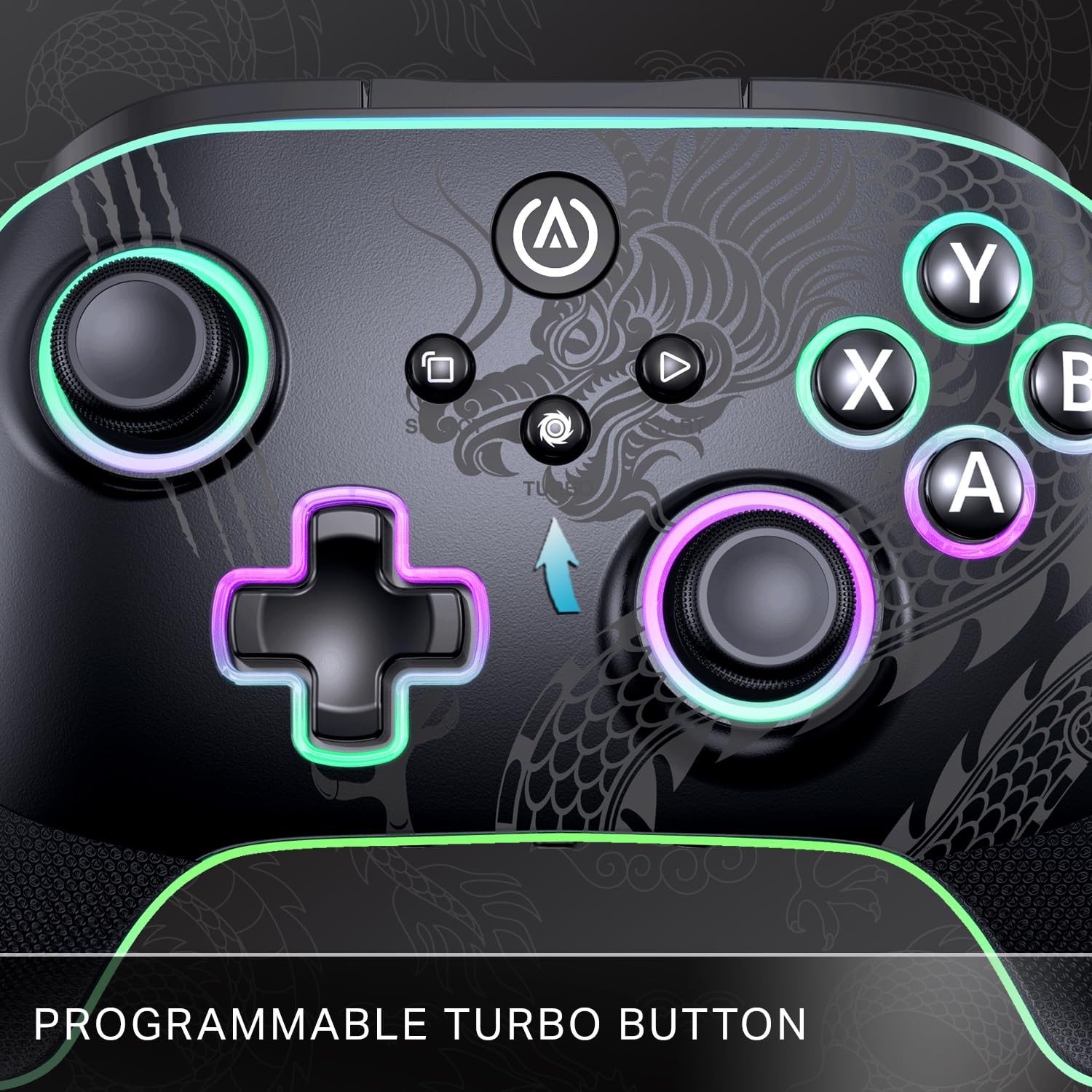 PowerA Battle Dragon™ Wireless Controller for PC and Cloud Gaming ...