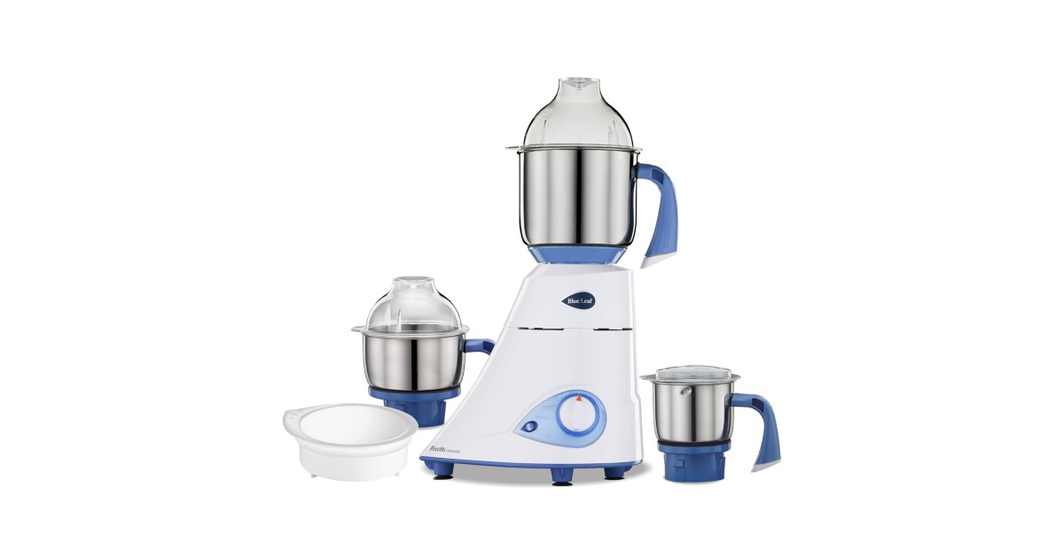 Preethi Diamond 750 Watt Mixer Grinder | 3 Jars & Flexi lid | 2yr ...