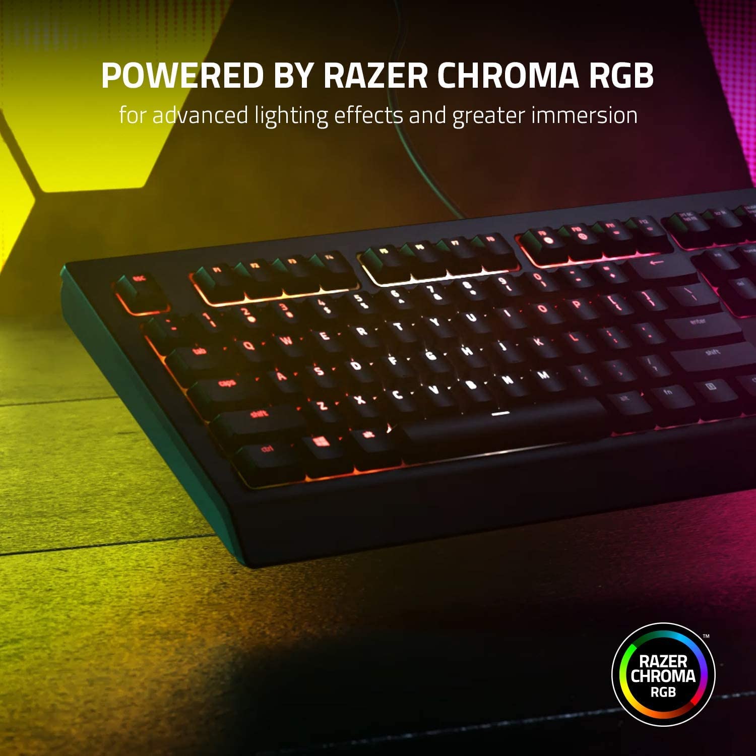 Razer Cynosa V2 - Chroma RGB Membrane Wired Gaming Keyboard RZ03 ...