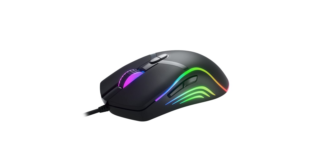 Redgear F-15 Wired Optical Gaming Mouse with Running RGB LEDs, 5 ...