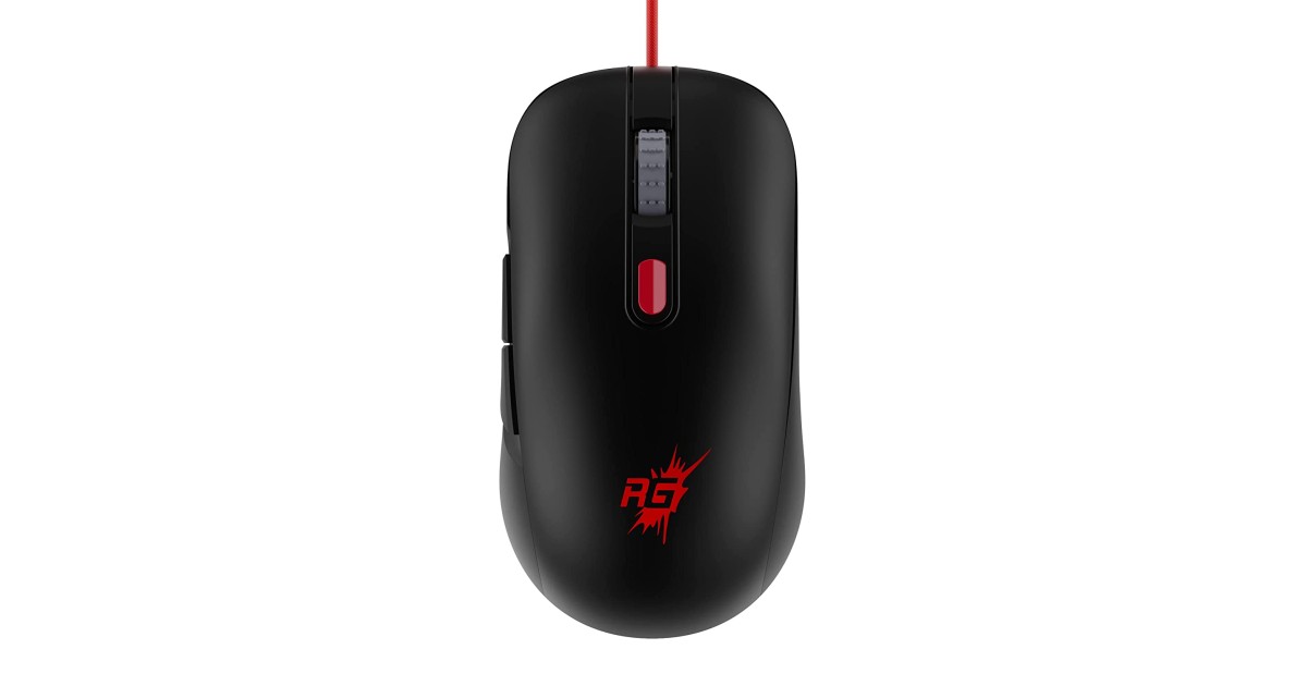 Redgear X12 v2 Wired Gaming Mouse with RGB & Macro (Black)