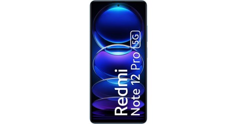 Redmi Note 12 Pro 5G (Glacier Blue, 8GB RAM, 256GB Storage)-refurbished