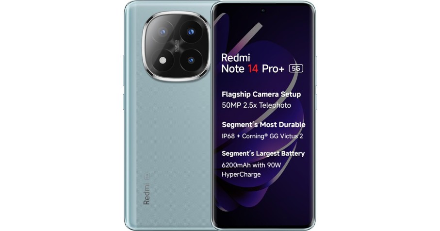 Redmi Note 14 Pro+ 5G (Spectre Blue, 8GB RAM+ 128GB Storage ...