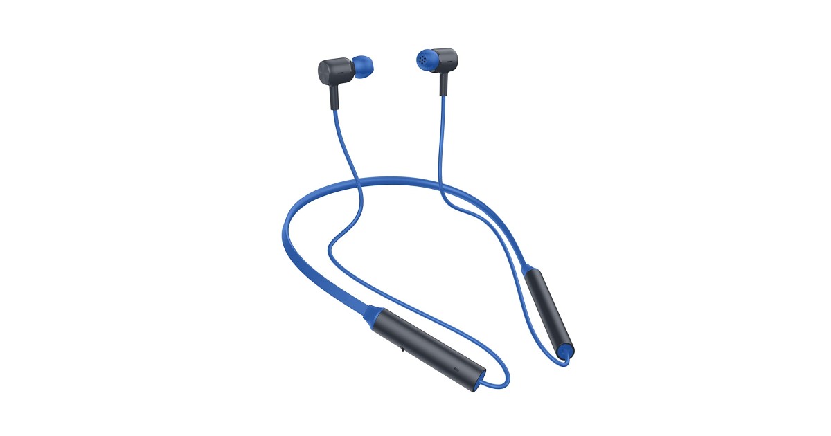 Redmi SonicBass Neckband Bluetooth Headset (Blue)