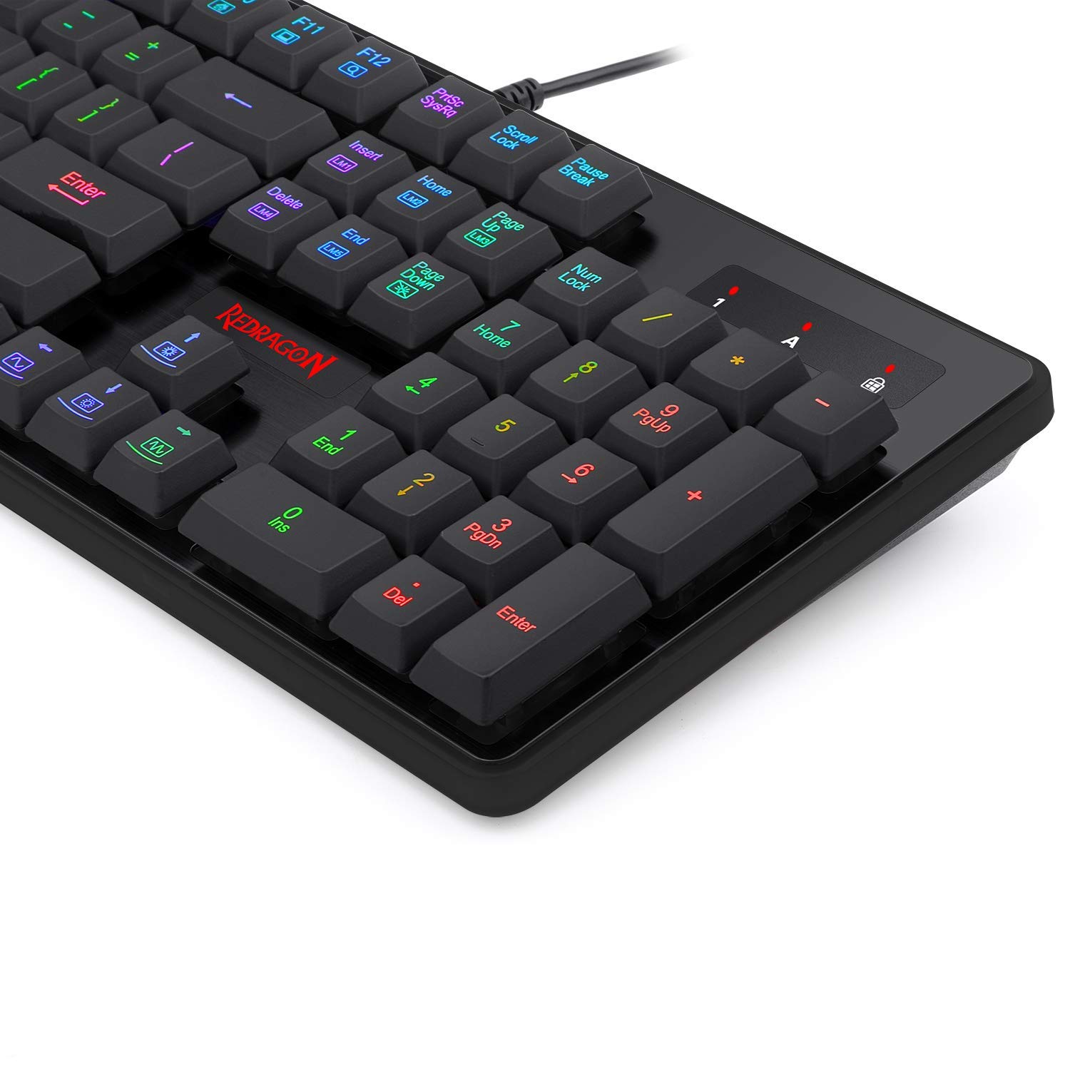 Buy Redragon dyaus k509 wired semi mechanical gaming keyboard ...