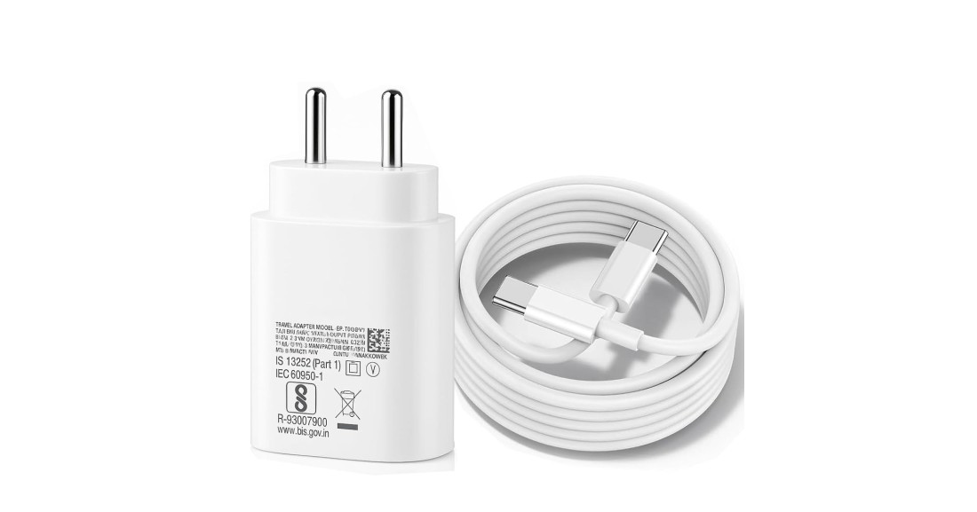 Samsung 25W Type-C Travel Adapter & USB C Cable Combo Mobile Charger ...