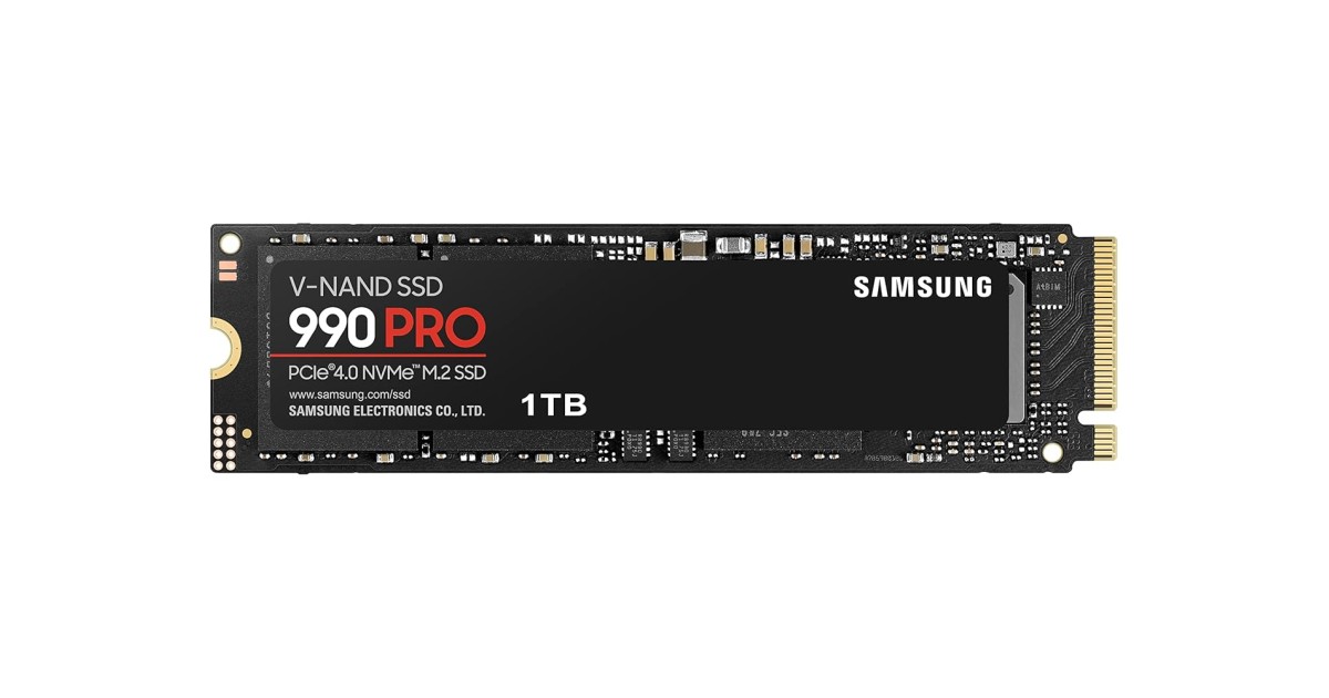 Samsung 990 PRO SSD 1TB PCIe 4.0 M.2 Internal Solid State Drive ...
