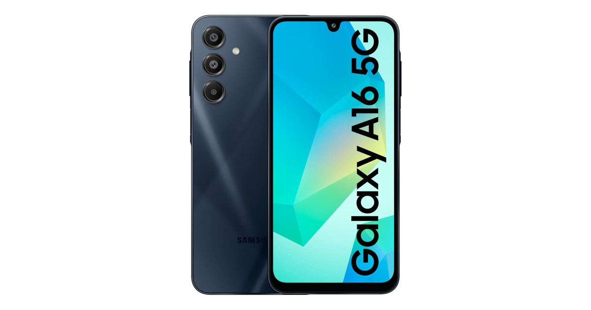 Samsung Galaxy A16 5G (Blue Black, 8GB RAM, 128GB Storage) | Super ...