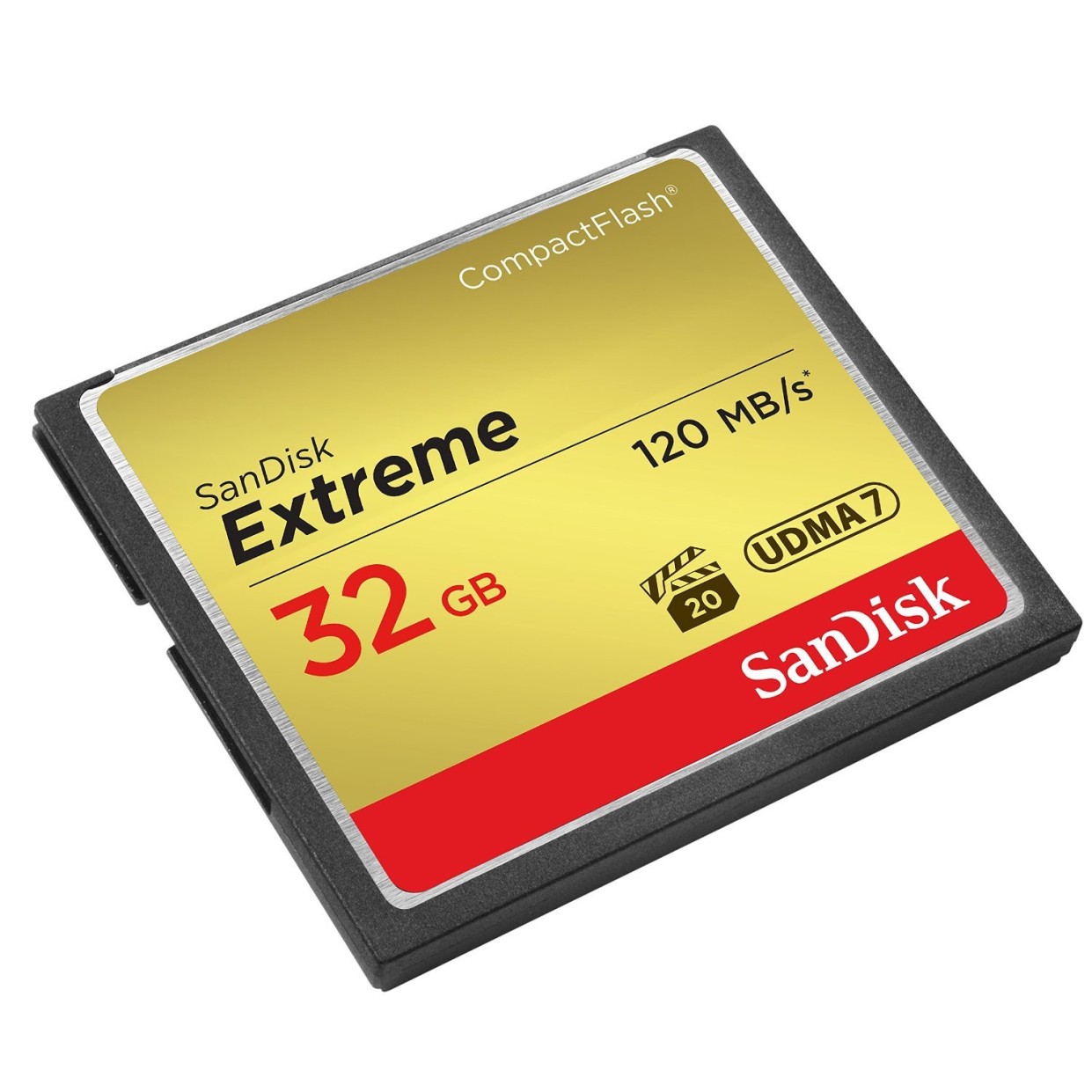 SanDisk Extreme 32GB CompactFlash Memory Card UDMA 7 Speed Up To 120MB/s