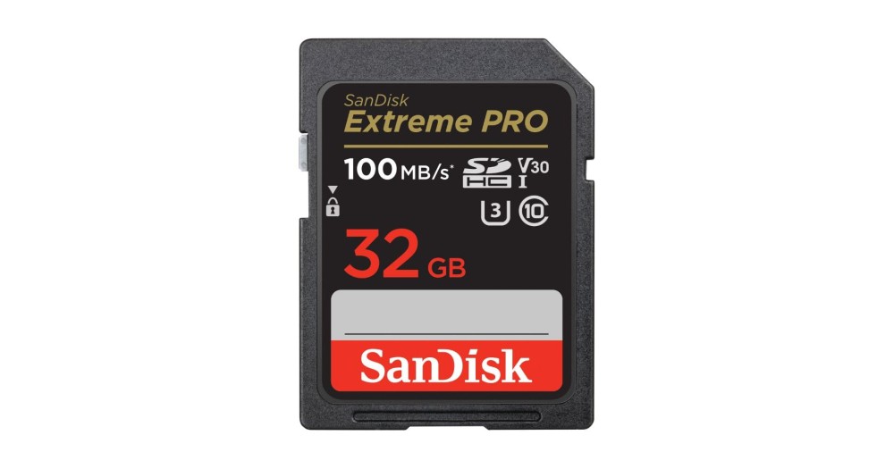 SanDisk Extreme Pro SD UHS I 32GB Card for 4K Video for DSLR and ...