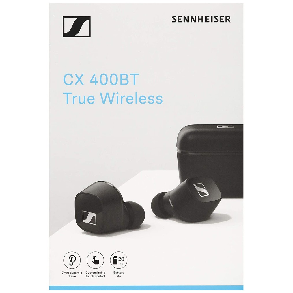 Sennheiser CX 400BT Truly Wireless Bluetooth in Ear Headphone with Mic ...