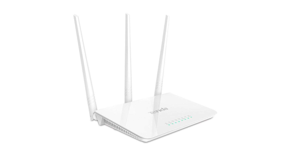 Tenda F3 300Mbps Wi-Fi Router, Easy Setup, WPS Button, Parental Control ...