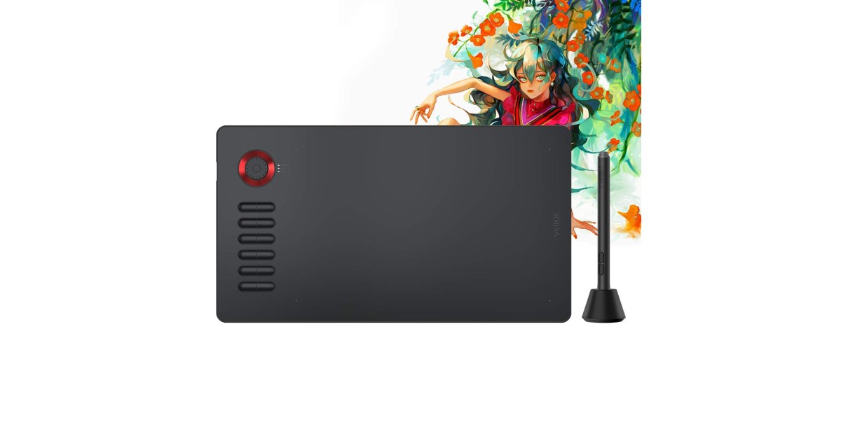 Veikk A15 Pro Graphic Drawing Tablet Support Windows Mac Android Mobile ...