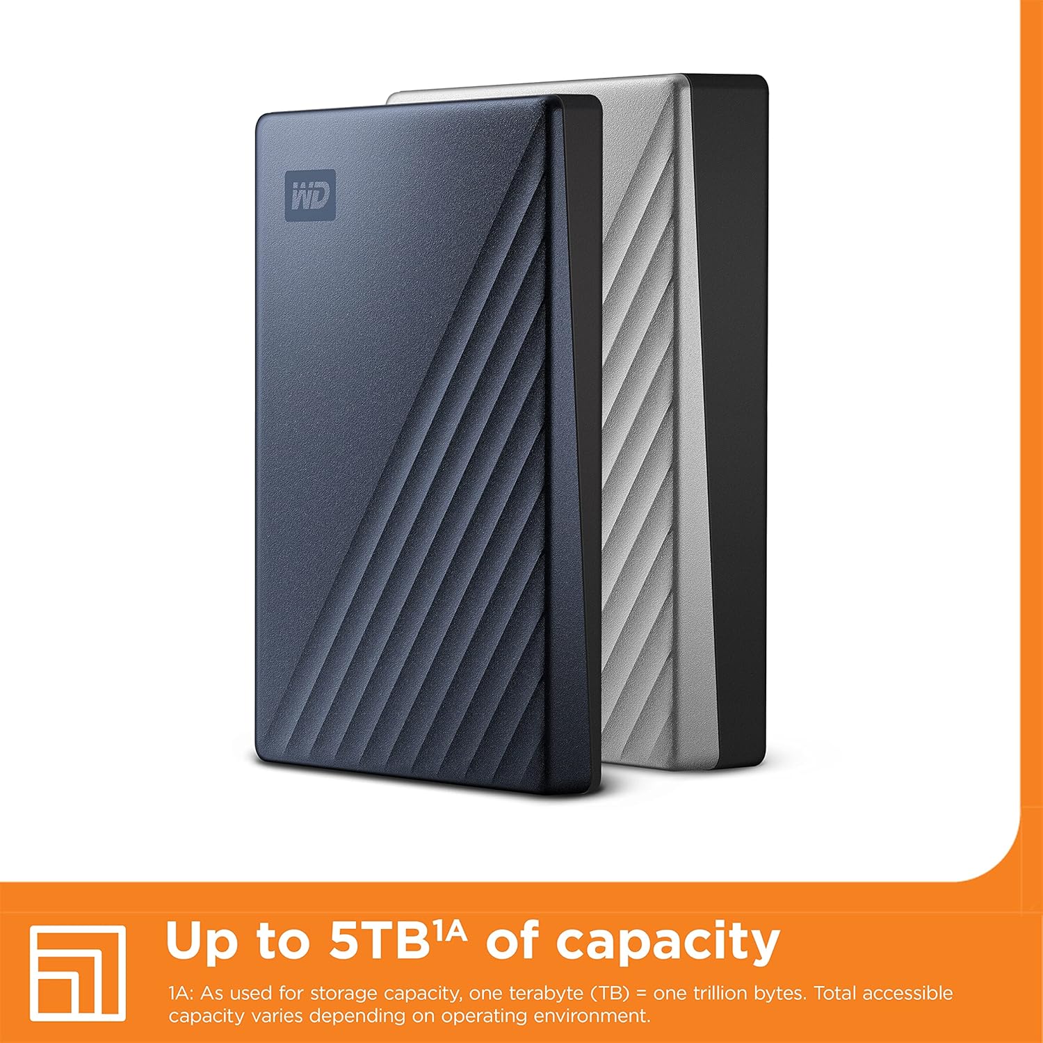 WD Western Digital 5TB My Passport Ultra Portable Hard Disk Metal Drive ...
