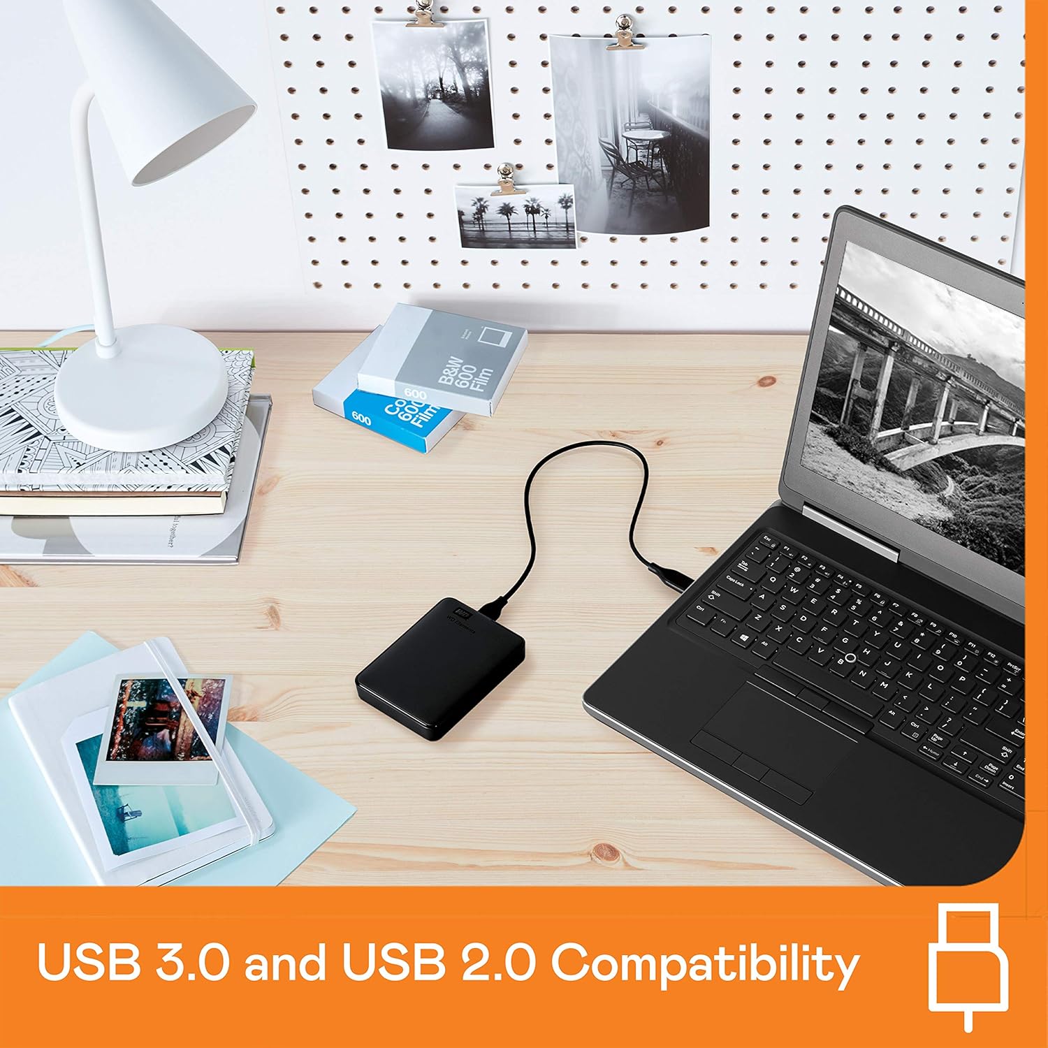 Western Digital WD 4TB Elements Portable Hard Disk Drive, USB 3.0 ...