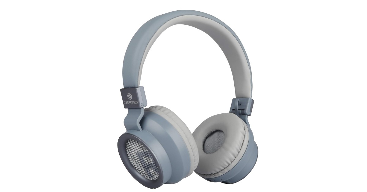 Zebronics-Bang over the ear headphones with Foldable Design and ...