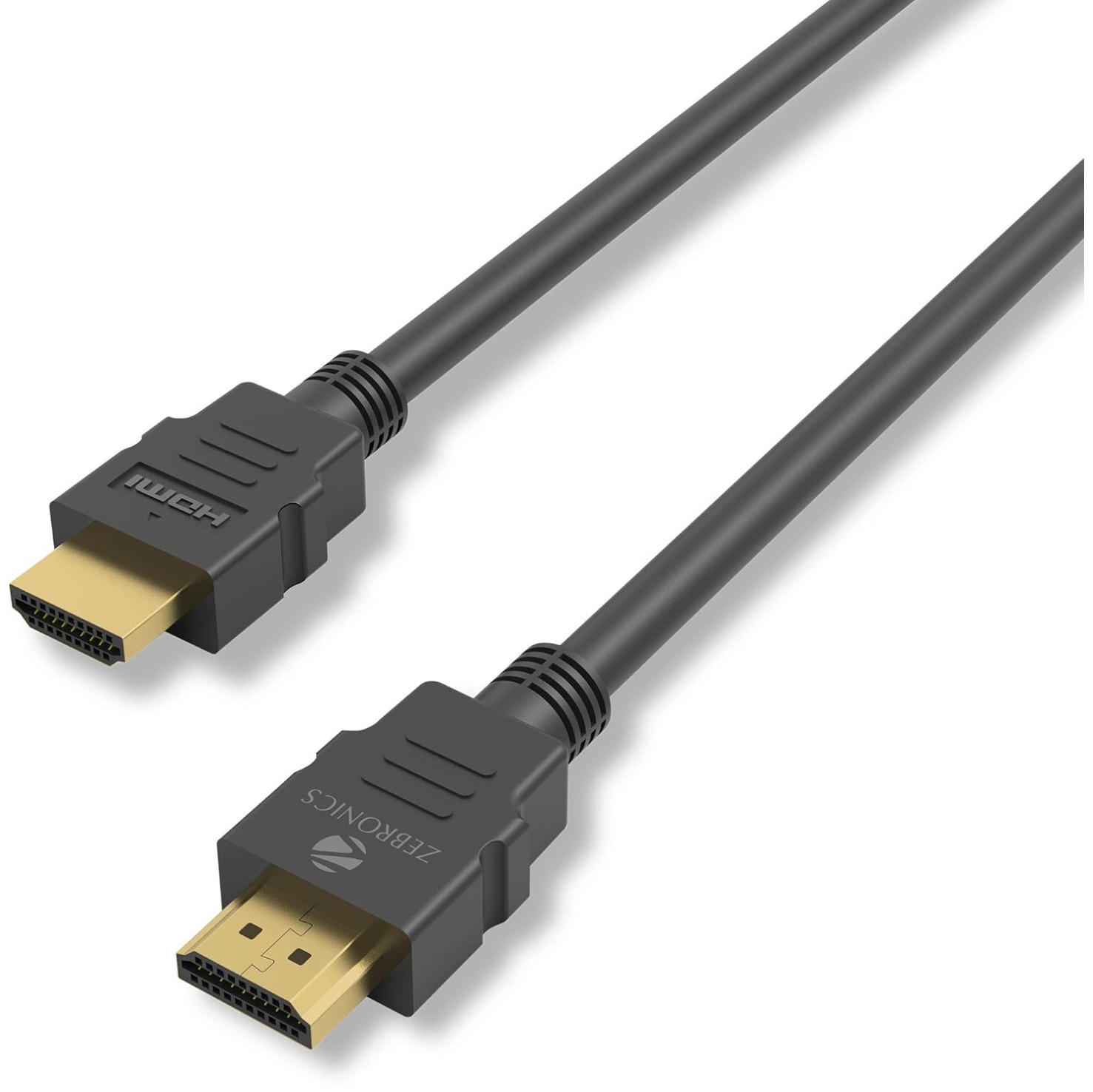 Zebronics HAA3020, 2.0, HDMI Cable, with Ethernet, 4K @ 60Hz UHD, 3 ...