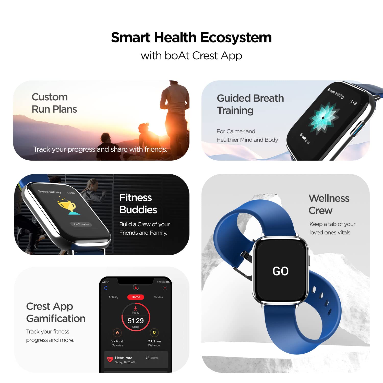 boAt Matrix Smart Watch with 1.65” AMOLED Display, Always On Mode, Slim ...