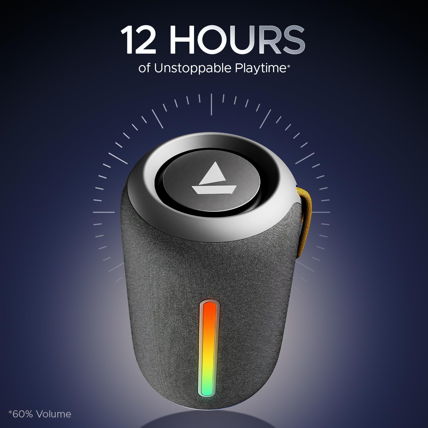 boAt Stone 352 Pro w/ 14W Signature Sound, Up to 12 Hours Playback, RGB ...
