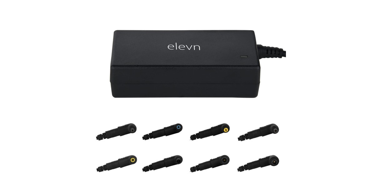 elevn 65 Watts Universal Laptop Power Adapter with Auto Voltage ...