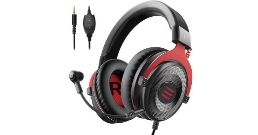 EKSA E900 Wired Stereo Gaming Headset-Red