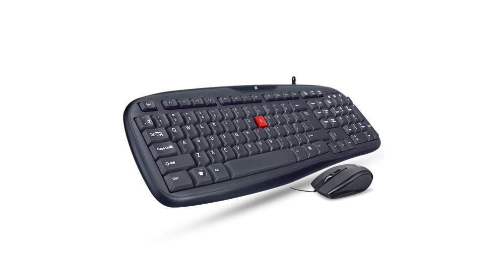 iBall Wintop Soft Key Keyboard and Mouse Combo with Water Resistant ...