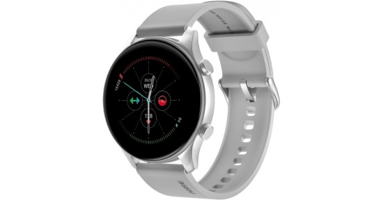 Noise Evolve 2 AMOLED with 42mm Dial Size Smartwatch (Grey Strap, Regular)