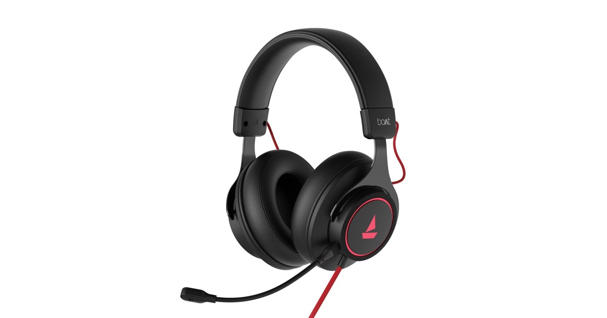 boAt Immortal IM1000D Dual Channel Gaming Wired Over Ear Headphones ...