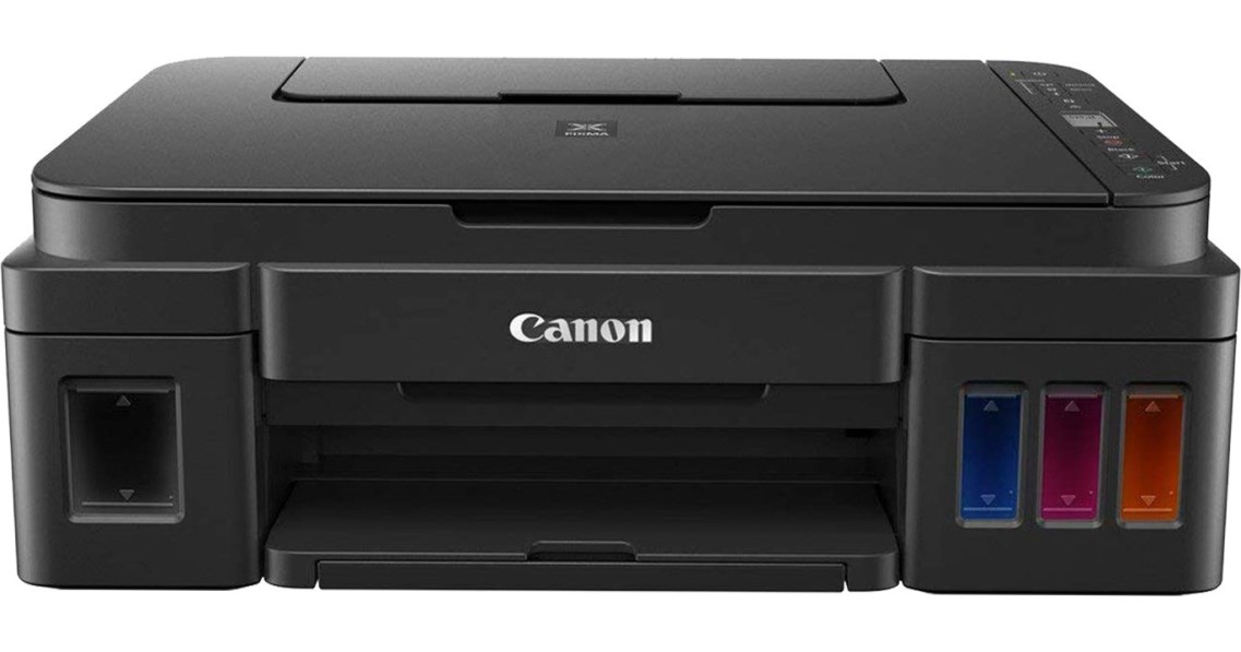 Canon PIXMA Mega Efficient G3012 Multi-function WiFi Color Ink Tank ...