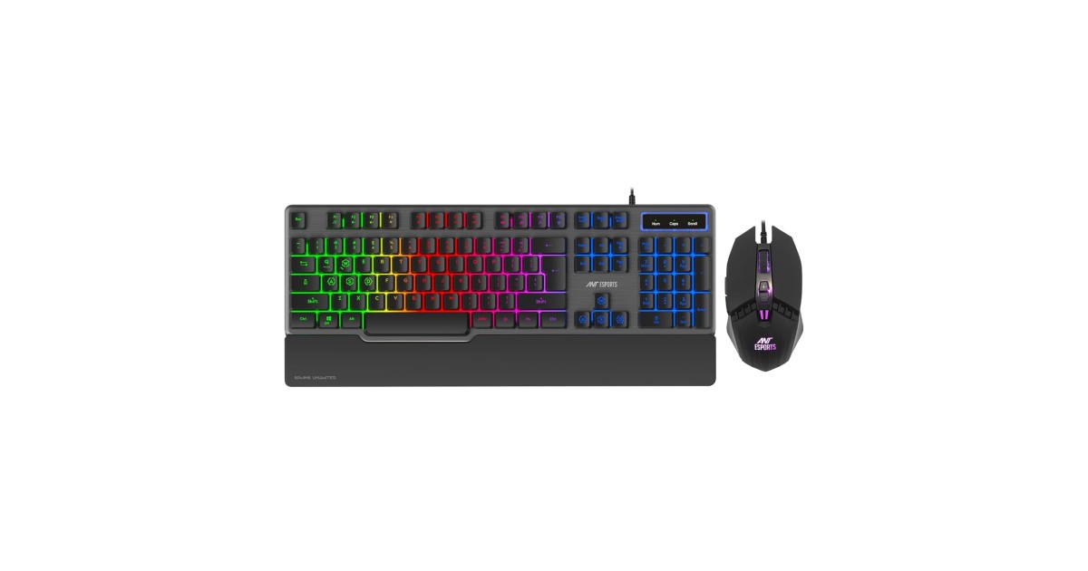 Ant Esports KM540 Gaming Backlit Keyboard and Mouse Combo