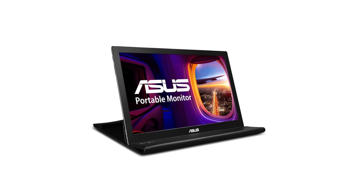 ASUS 15.6-inch Portable Monitor with USB-Powered, Ultra-Slim, Auto ...