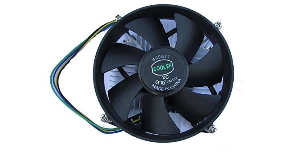 CPU Cooling Fan for Socket LGA 775, LGA1200 Cooler
