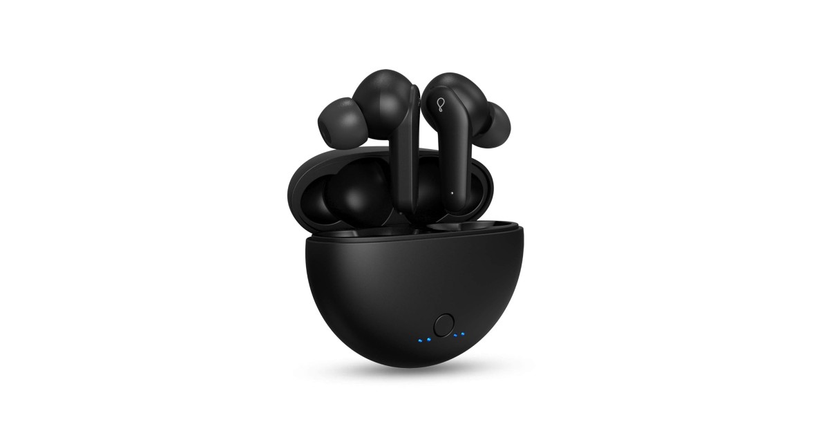 Pebble Arc TWS Earbuds with Bluetooth V5.0, Immersive Audio, Up to 15H ...