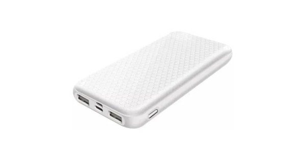 QUANTUM 10000 Power Bank Black, Lithium Polymer (White)