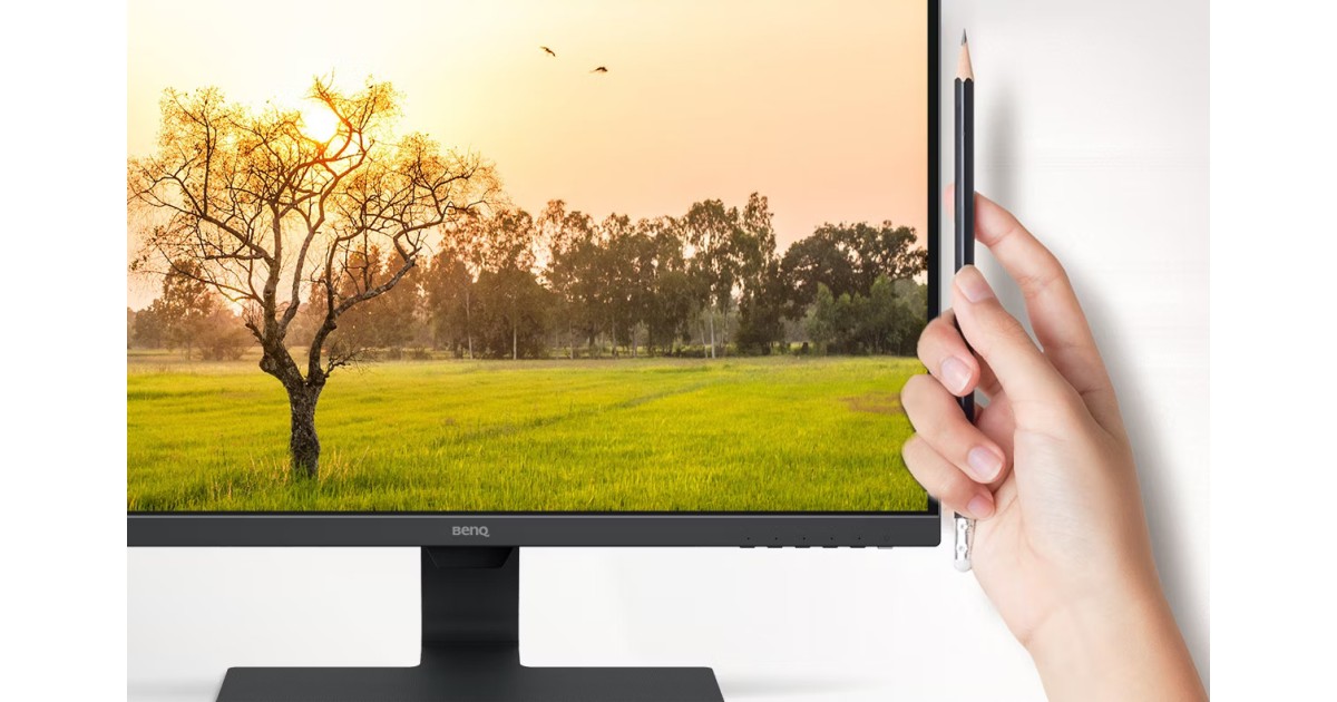 BenQ 27 inch (68.6 cm) Edge to Edge Slim Bezel LED Backlit Computer ...