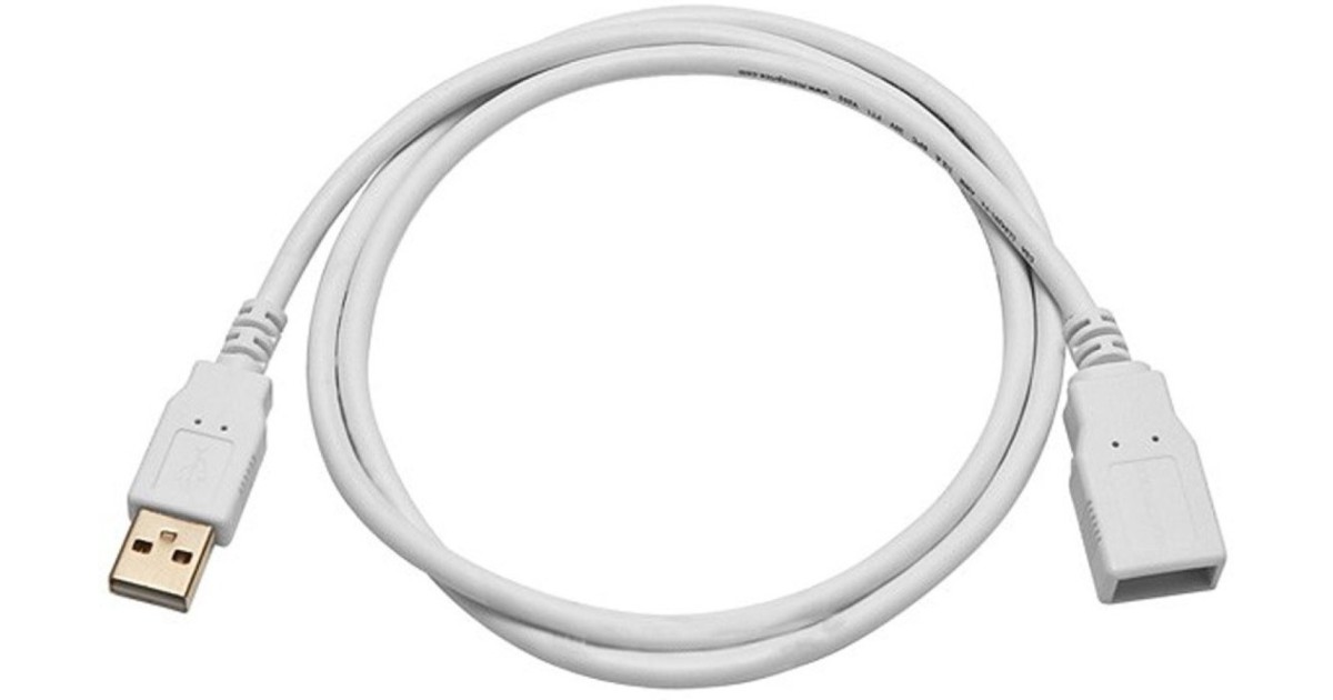 USB 3.0 Extension Cable - A-Male to A-Female - 6.5 Feet (2 meters),Black-