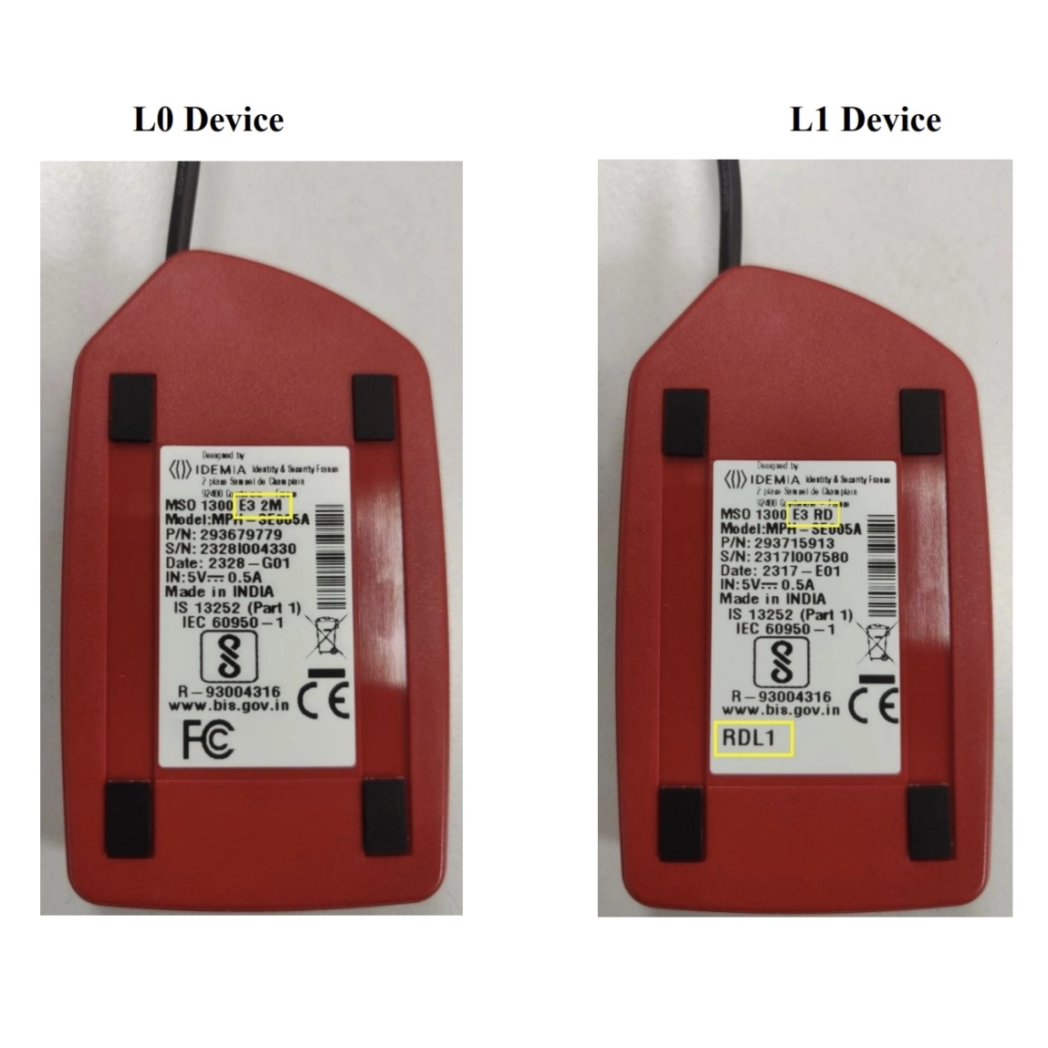 Morpho MSO 1300 E3 Fingerprint Scanner - Buy Online at Best Price ...